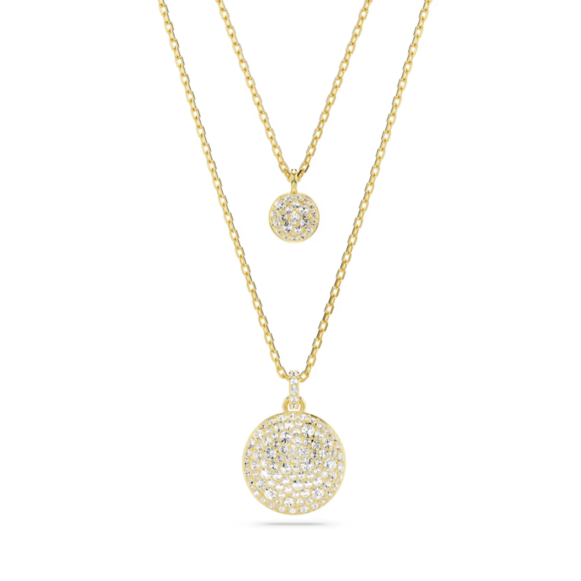 SWAROVSKI שרשרת METEORA מוזהב – ילון סברובסקי