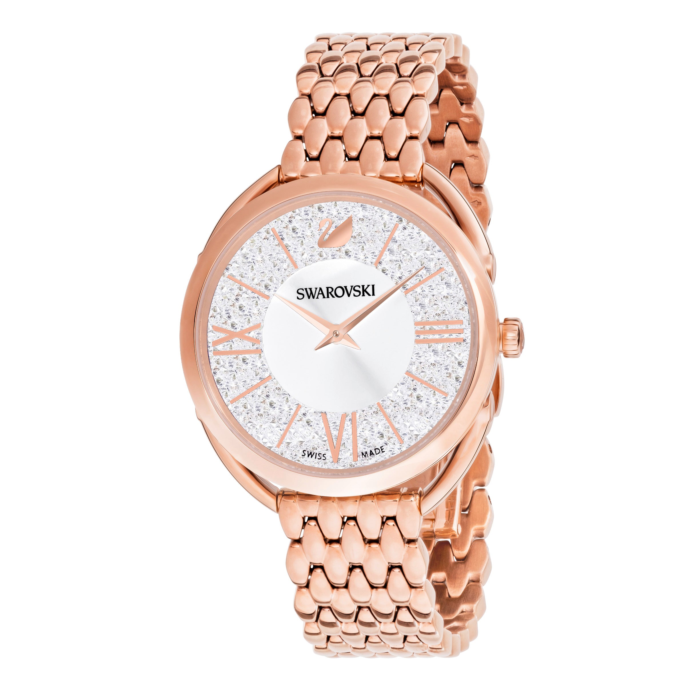 SWAROVSKI שעון Crystalline Glam ציפוי רוז – ילון סברובסקי