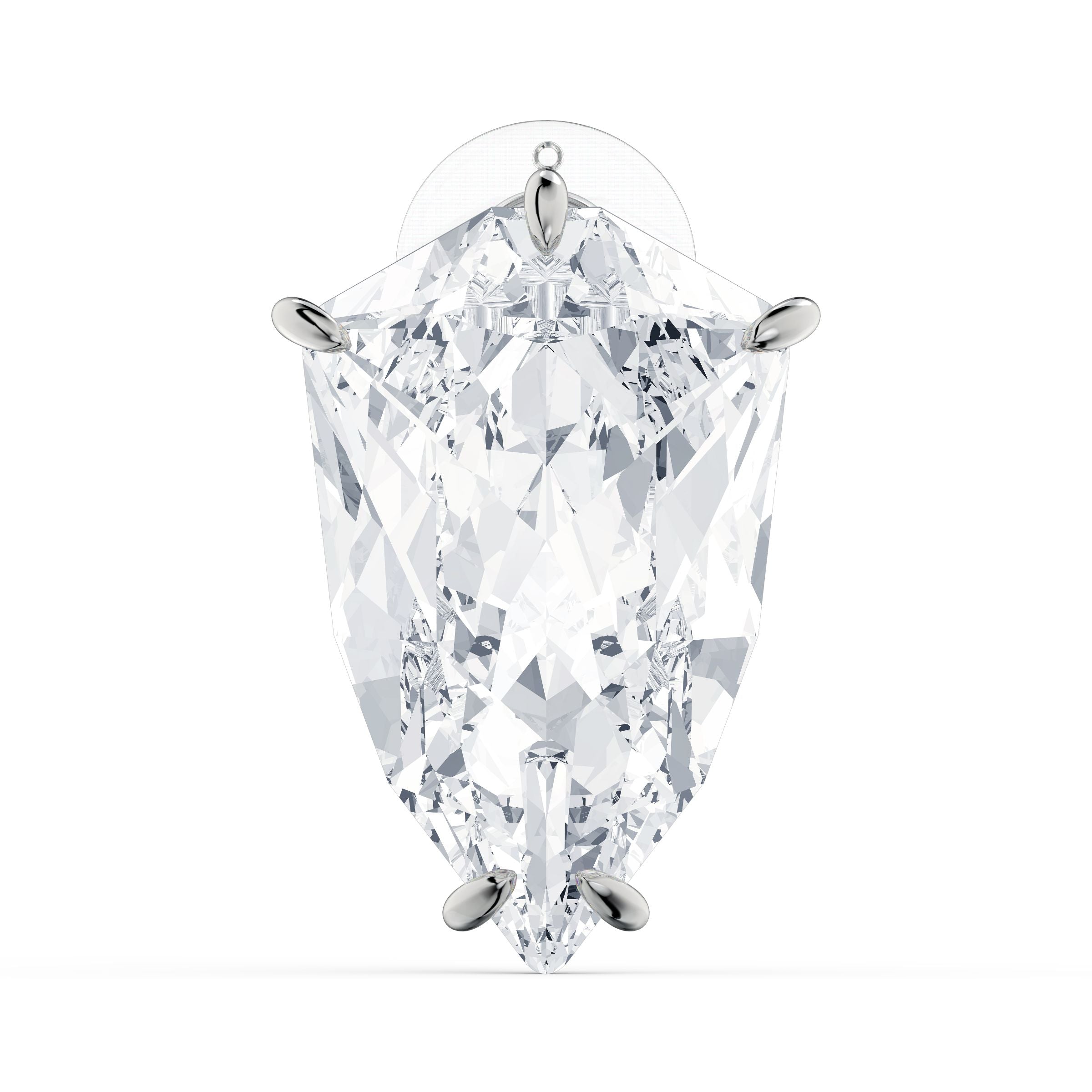SWAROVSKI עגיל קליפס בודד Mesmera רודיום – ילון סברובסקי